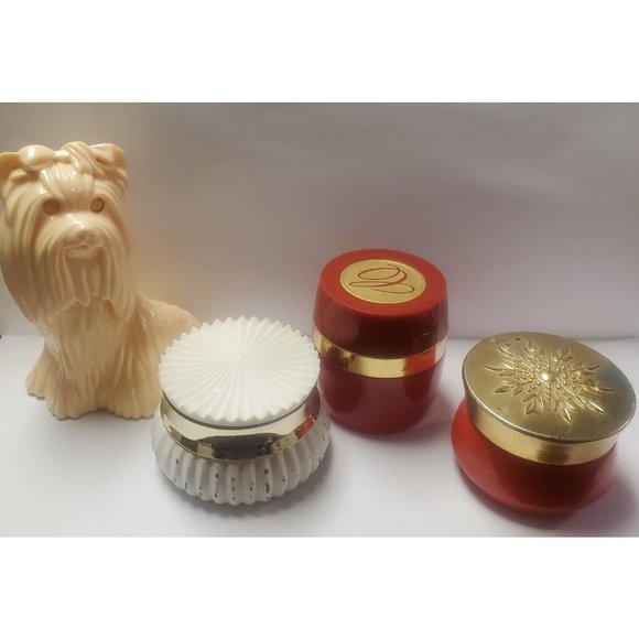 Avon | Skincare | Vintage Collectible Avon 4 Empty Cream Jars Perfume ...